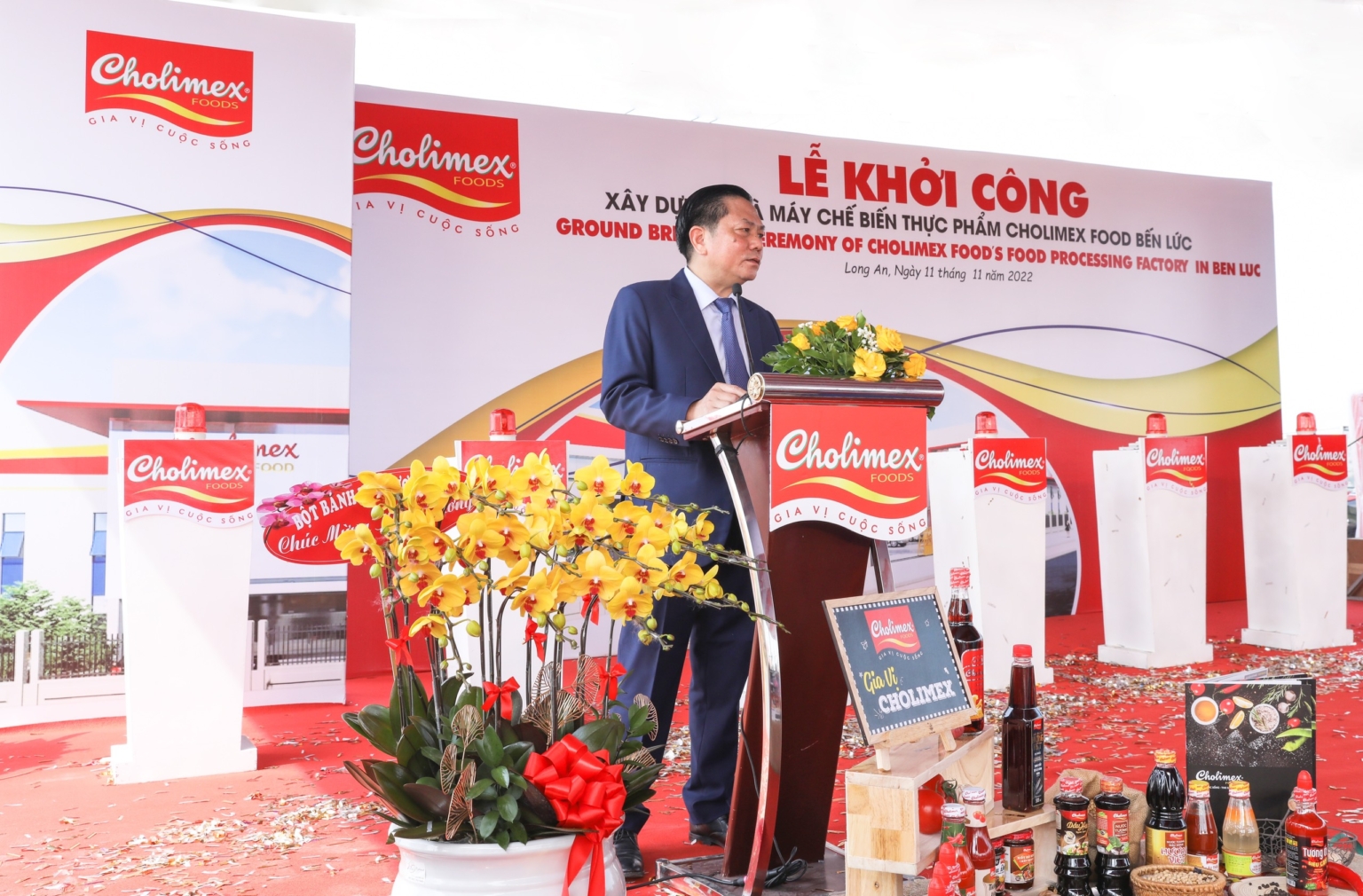 Cholimex Food - CHOLIMEX FOOD KHỞI CÔNG NHÀ MÁY 4 HA, XÂY DỰNG THƯƠNG ...