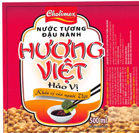 Cholimex Food - 14/CHOLIMEXFOOD/2023: NƯỚC TƯƠNG ĐẬU NÀNH HƯƠNG VIỆT HẢO VỊ