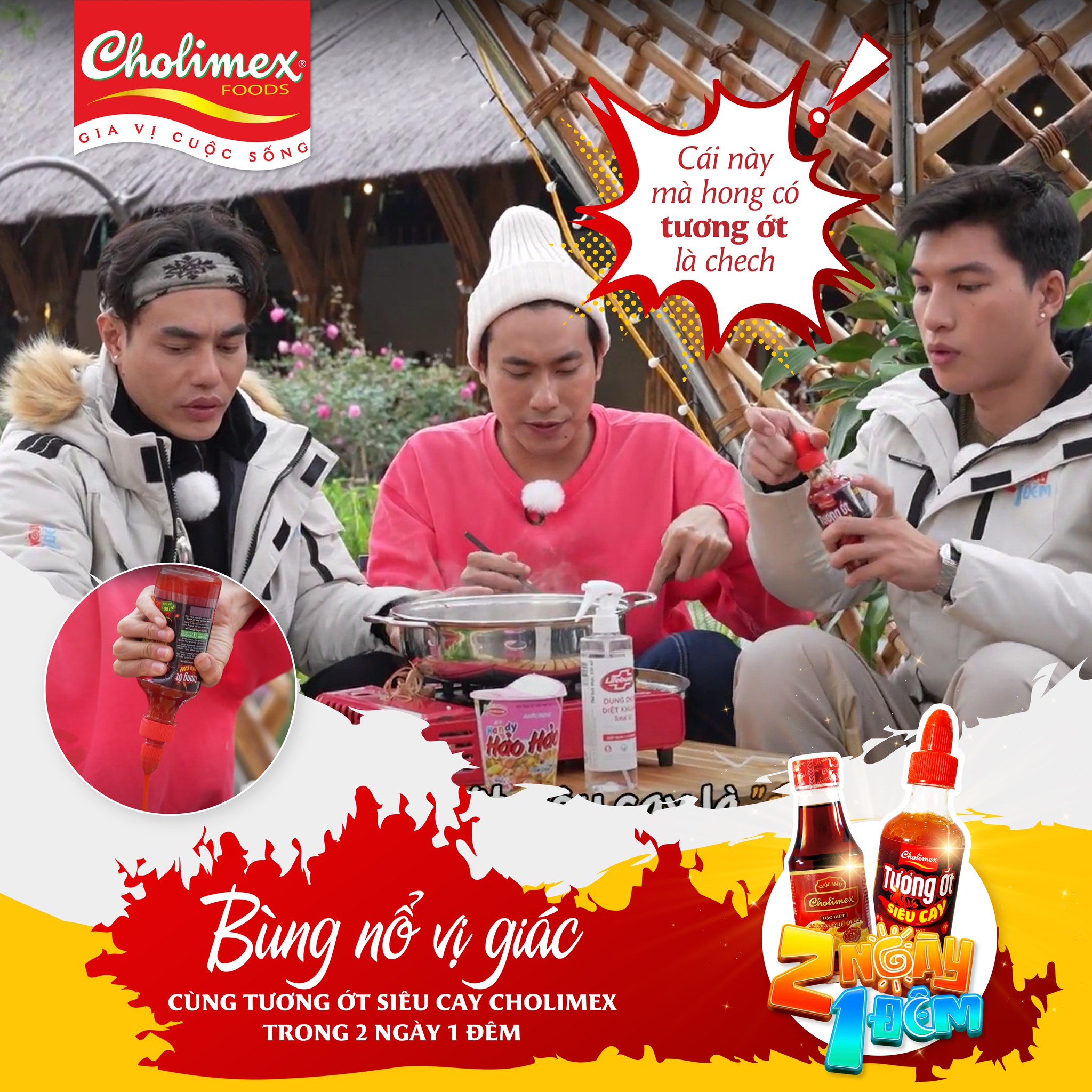 Cholimex Food - BÙNG NỔ VỊ GIÁC CÙNG TƯƠNG ỚT SIÊU CAY CHOLIMEX TRONG 2 ...