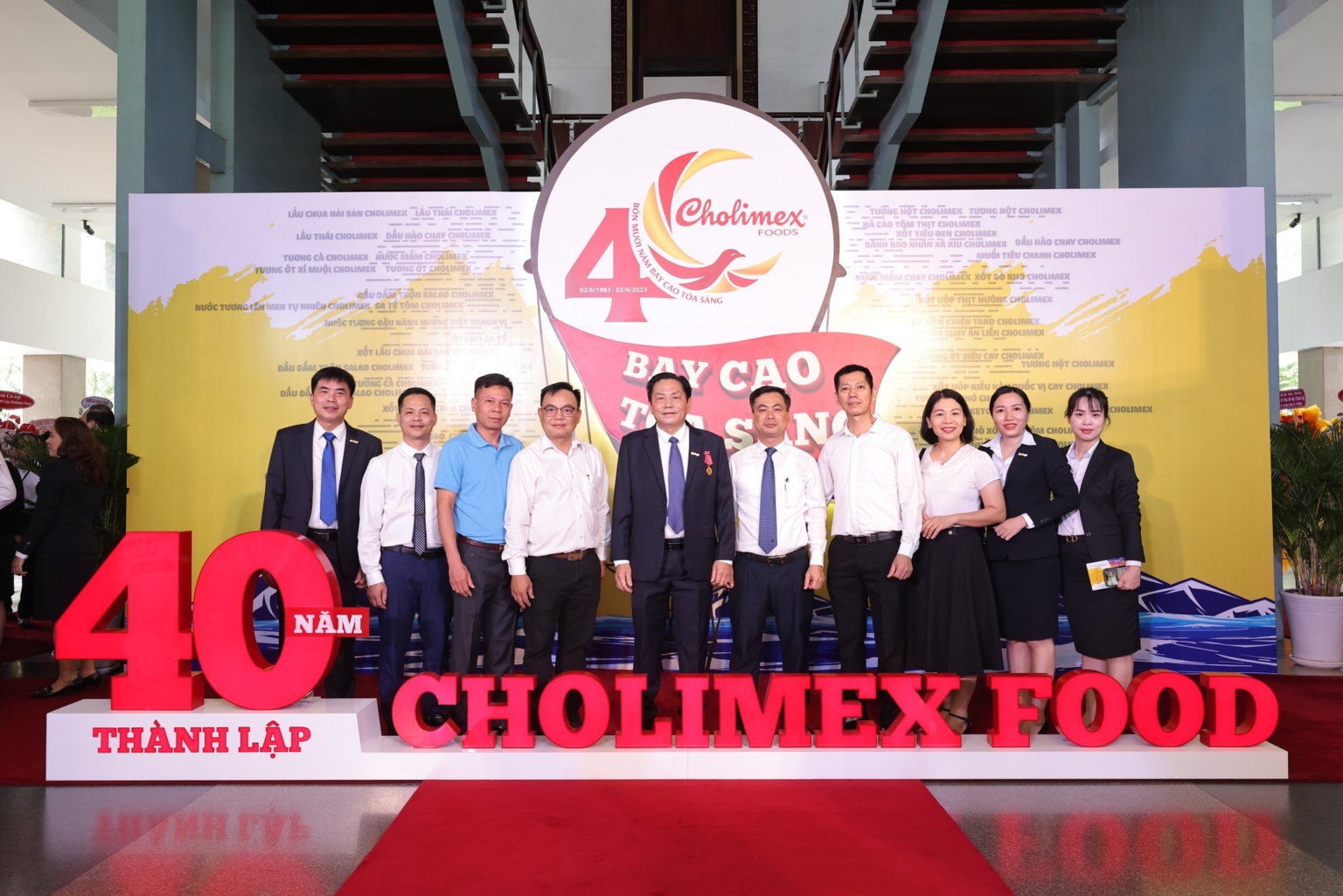 Cholimex Food - “BAY CAO TỎA SÁNG” - HÀNH TRÌNH 40 NĂM GIỮ VỮNG PHONG ...