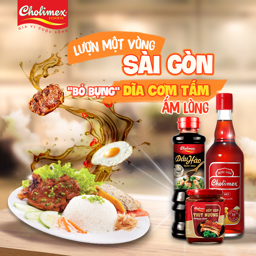 Cholimex Food - EXPLORING SAIGON, SAVORING THE PLATE OF HEARTWARMING ...