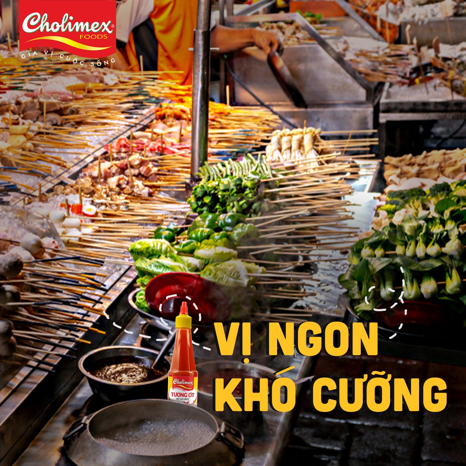 Cholimex Food - XỊT TƯƠNG ỚT CHOLIMEX - HÍT HÀ ẨM THỰC ĐƯỜNG PHỐ