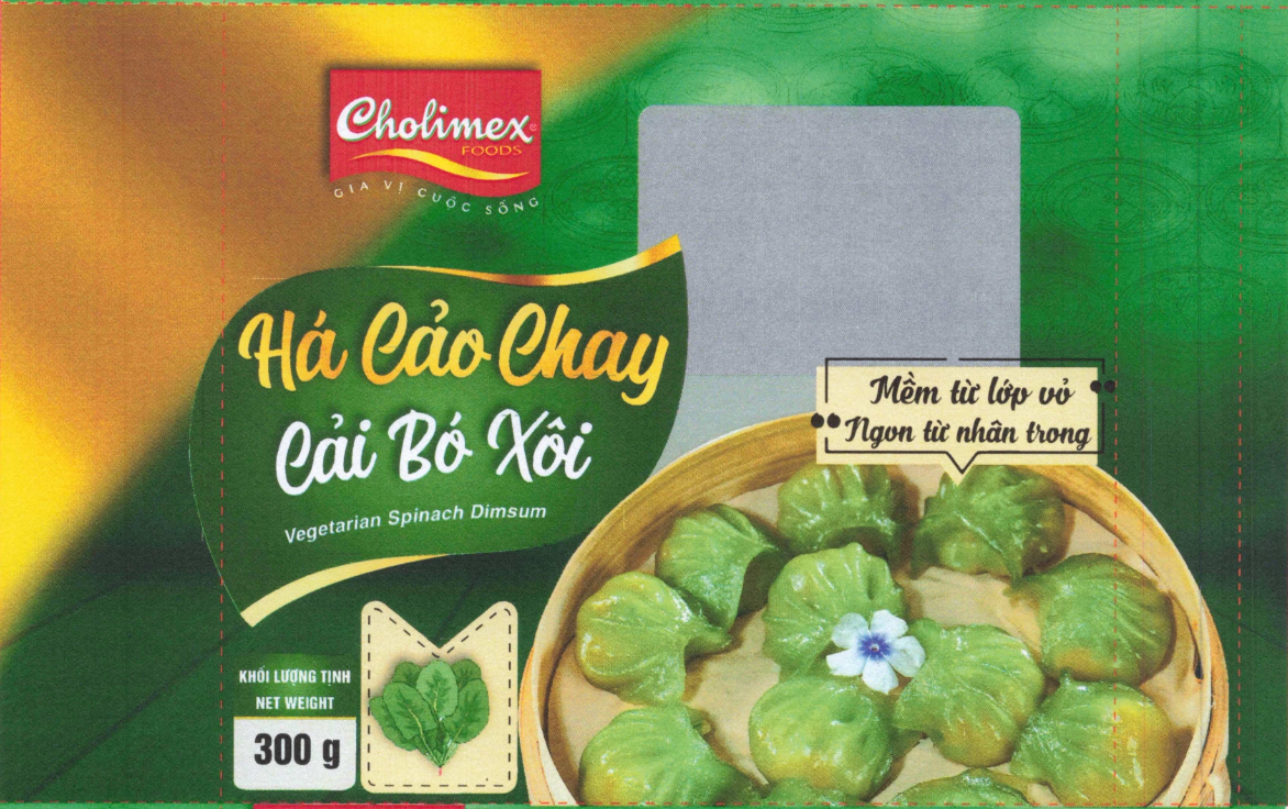 Cholimex Food - 98/CHOLIMEXFOOD/2025: HÁ CẢO CHAY CẢI BÓ XÔI